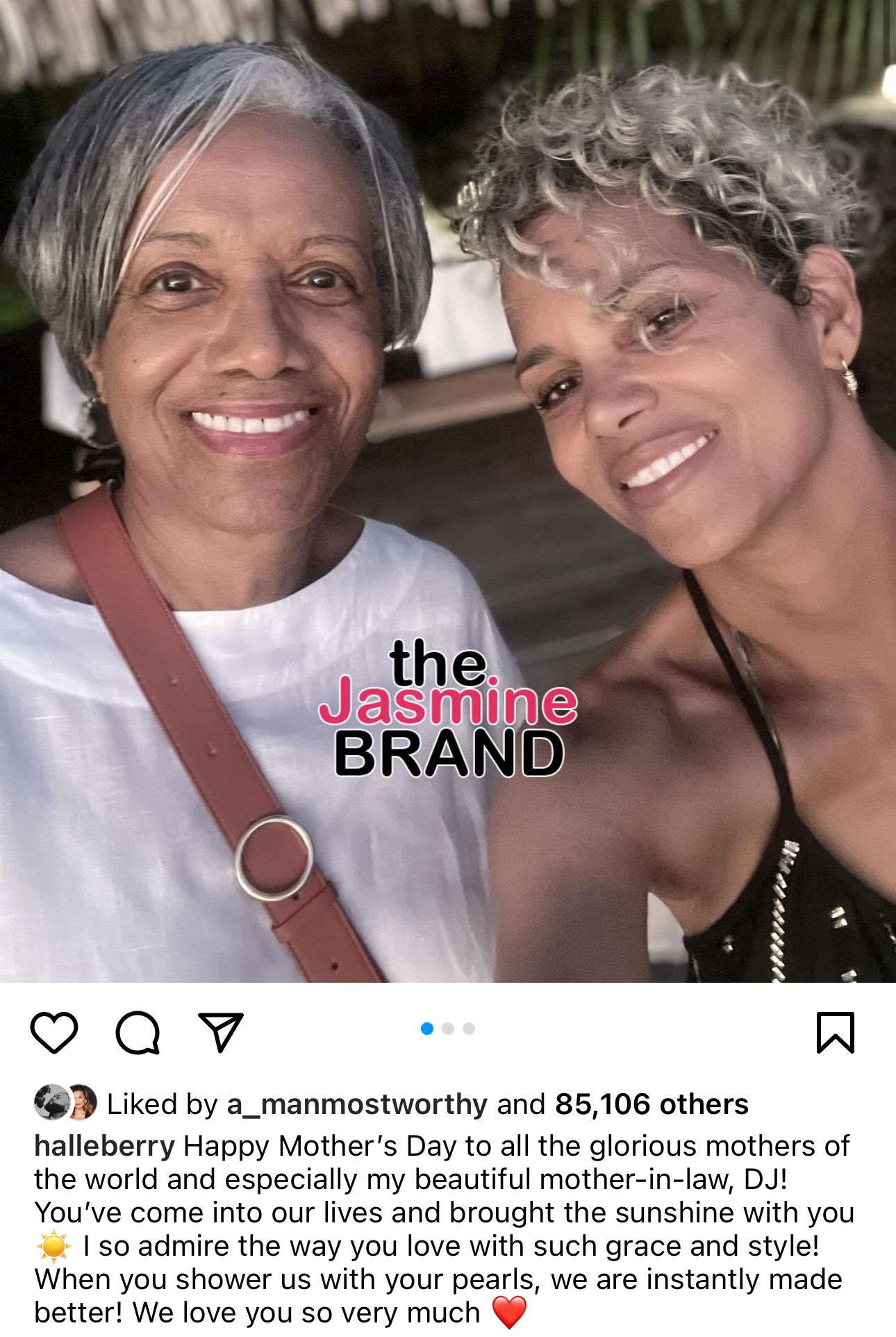 Halle Berry Sparks Marriage Rumors By Calling Boyfriend Van Hunt’s Mom ...