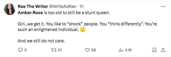 Amber Rose Faces More Backlash As She Continues To Show Support For ...