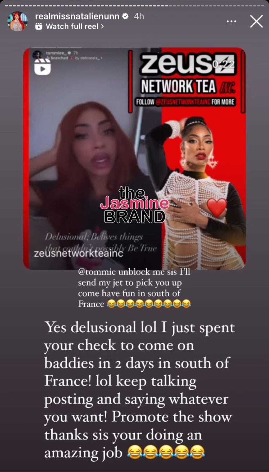 Tommie Lee Calls ‘Baddies Caribbean’ Co-Stars 'Delusional' For Labeling ...