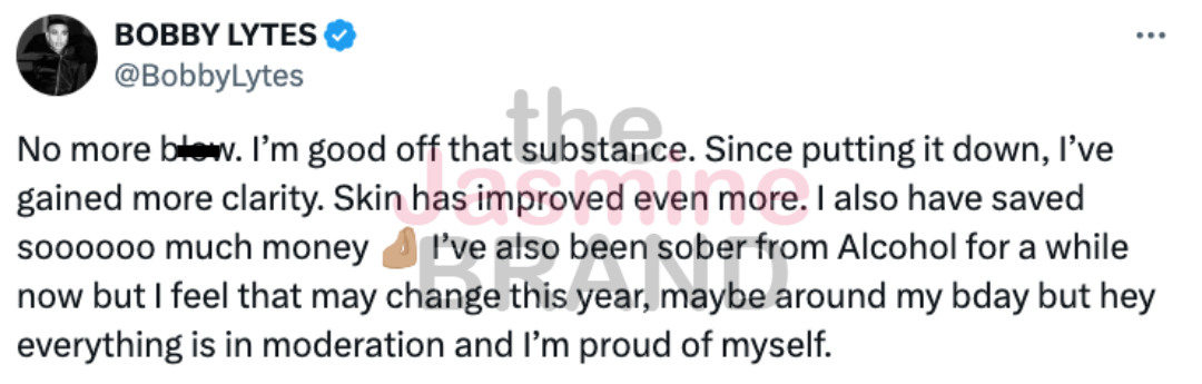 'Love & Hip Hop' Star Bobby Lytes Says He's Done w/ Cocaine & Alcohol ...