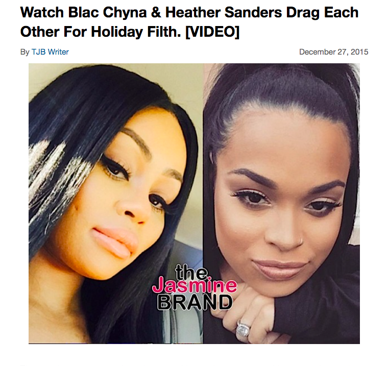 Blac Chyna & Heather Sanders Rekindle Friendship Following Nearly Decade-Long Heated Feud ...