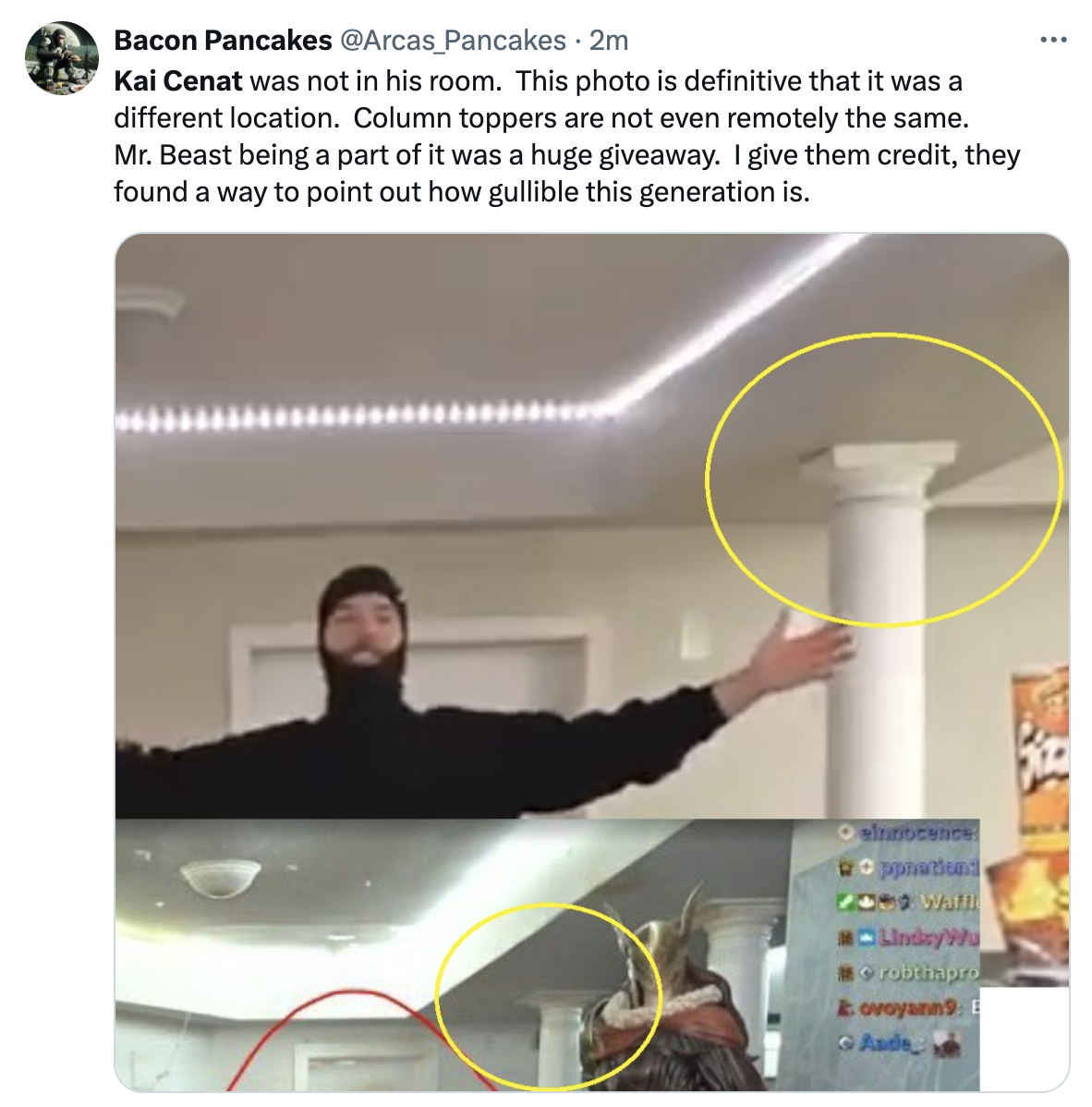 Kai Cenat’s Room Explodes After Fellow YouTuber AMP Davis Sets Off ...