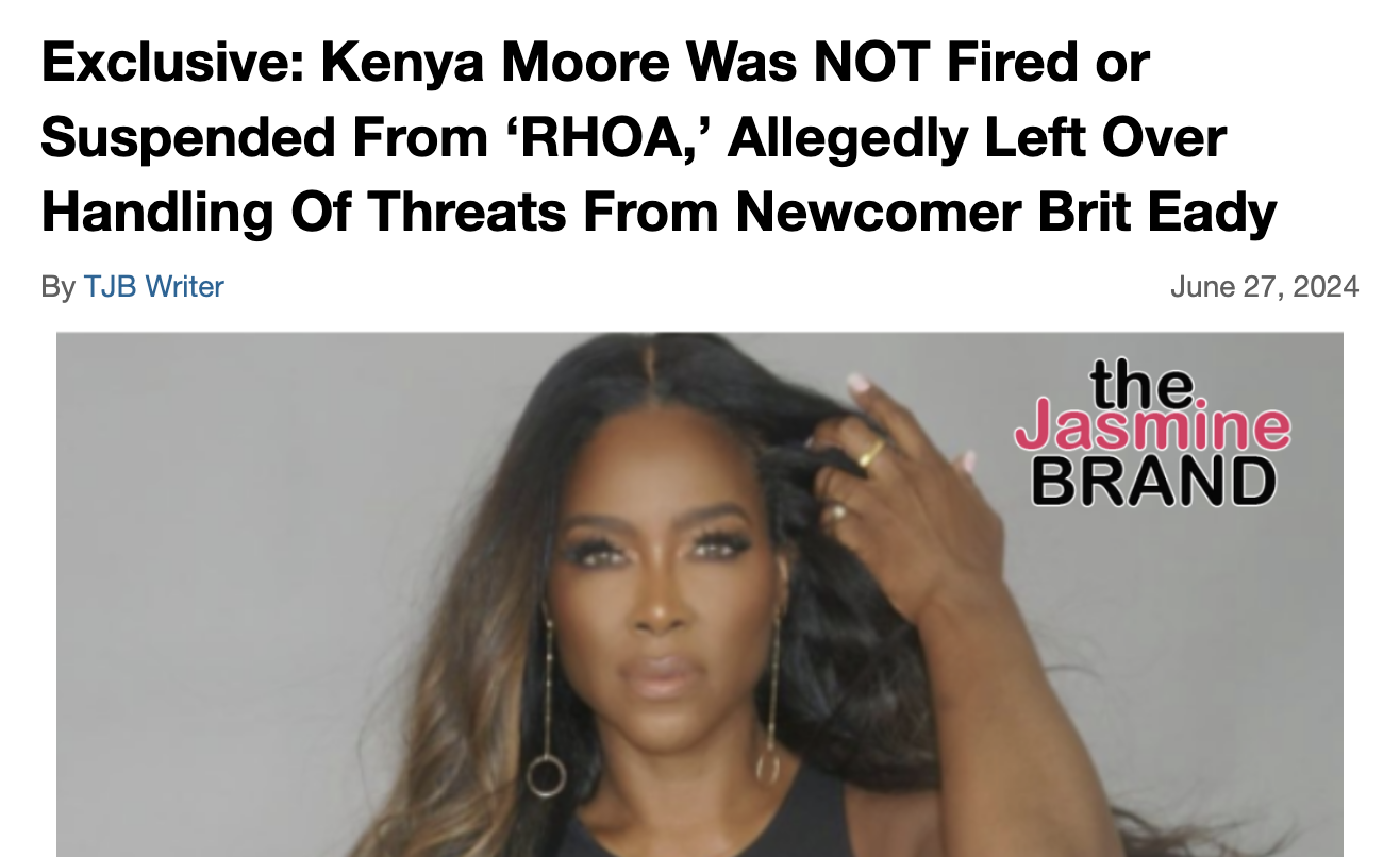Kenya Moore’s Friend Akilah Coleman Says She ’Witnessed Disgusting ...