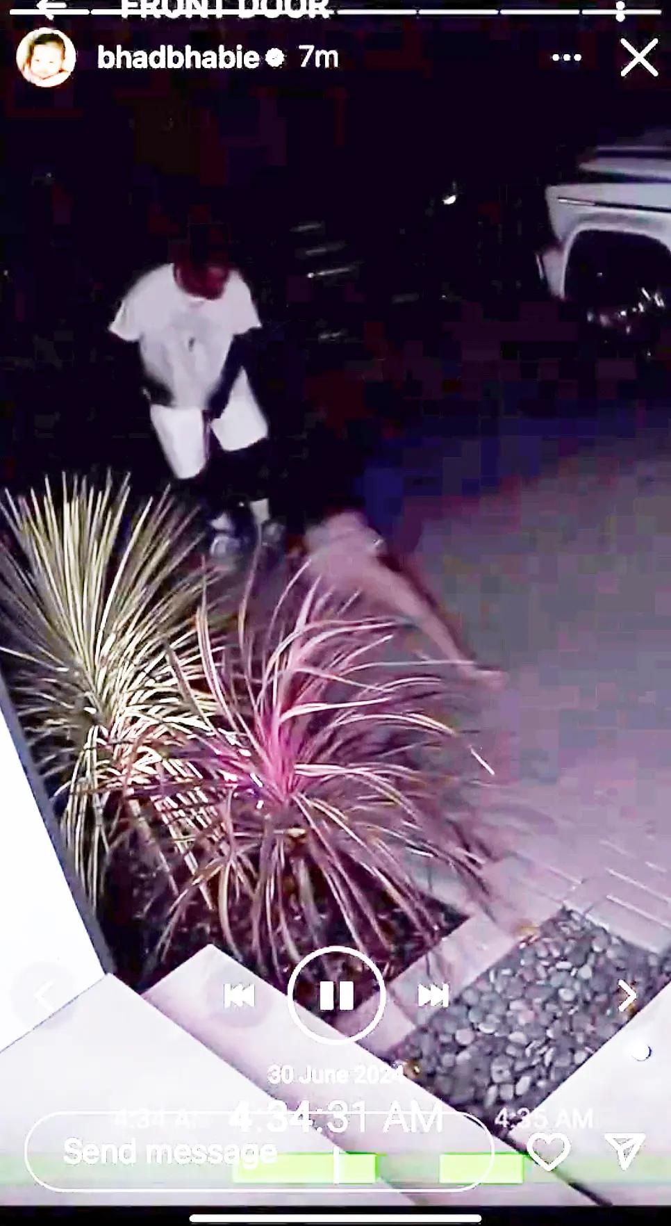 Bhad Bhabie's L.A. Home Burglarized + Rapper Shares Video Kissing ...