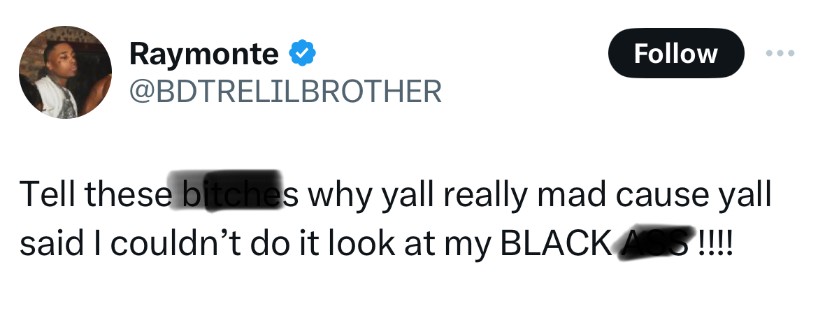 Influencer Raymonte Defends Himself After Receiving Backlash For Saying ...