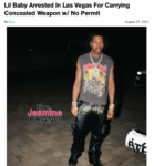 Lil Baby Mugshot Released After Rapper Arrested For Illegal Weapon ...