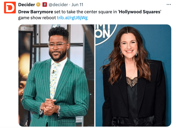 Drew Barrymore’s 'Hollywood Squares' Reboot Fires Showrunner For ...