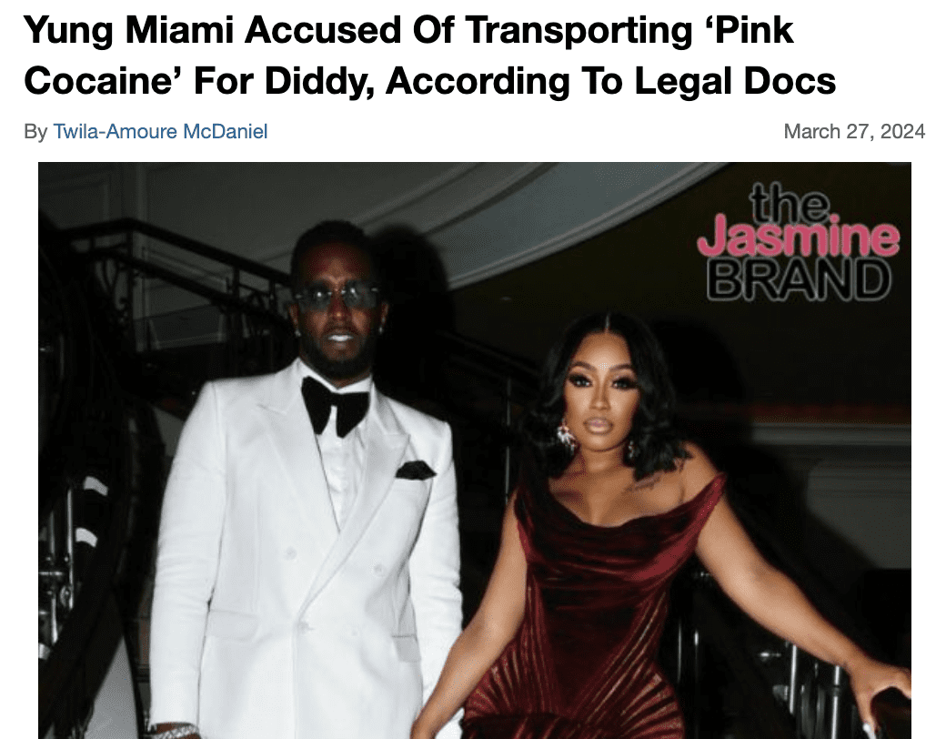 Yung Miami Breaks Down Over Diddy Relationship & Allegations In New ...