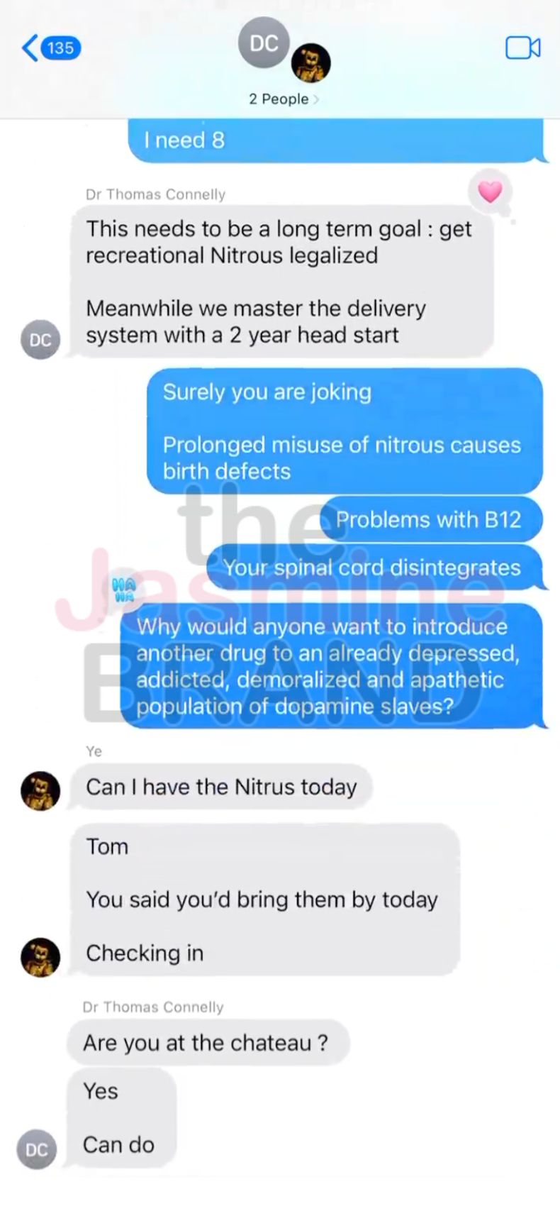 Kanye West’s Alleged Laughing Gas Addiction Exposed In Leaked Text ...