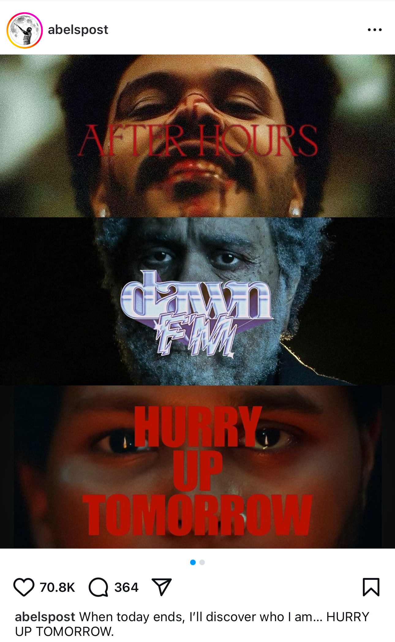 The Weeknd Teases Fans w/ Cryptic Posts As He Announces New Album ‘Hurry Up Tomorrow ...