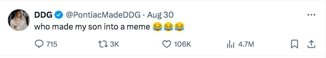 Halle Bailey & DDG React To Their Son Being Turned Into A Meme ...