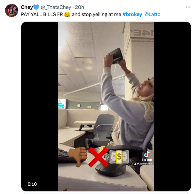 Latto Starts $10,000 'Brokey' Challenge After Being Accused Of Shading ...