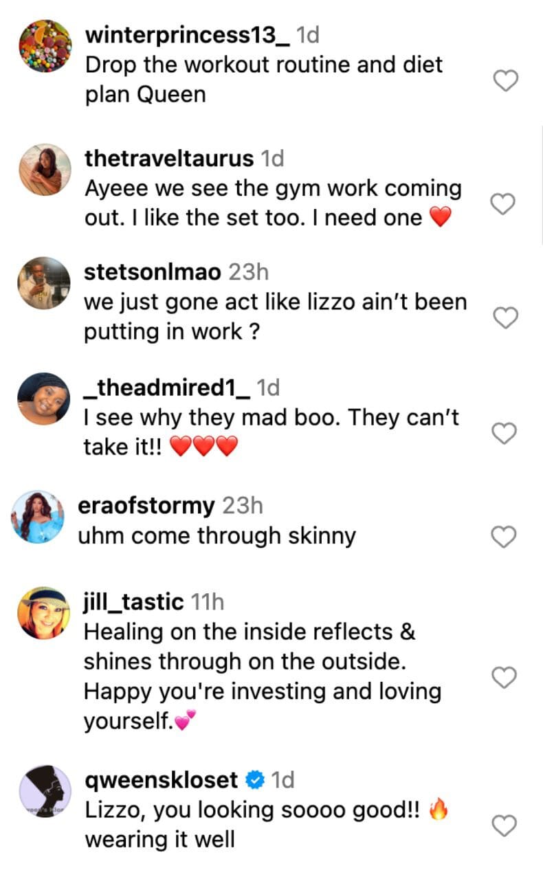 Lizzo's Fans Rave About Her Fit New Look Amid Weight Loss Journey ...