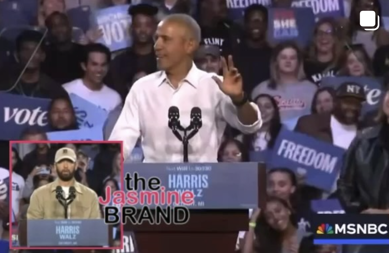 Watch The Moment Barack Obama Rapped Eminem's 'Lose Yourself' After ...