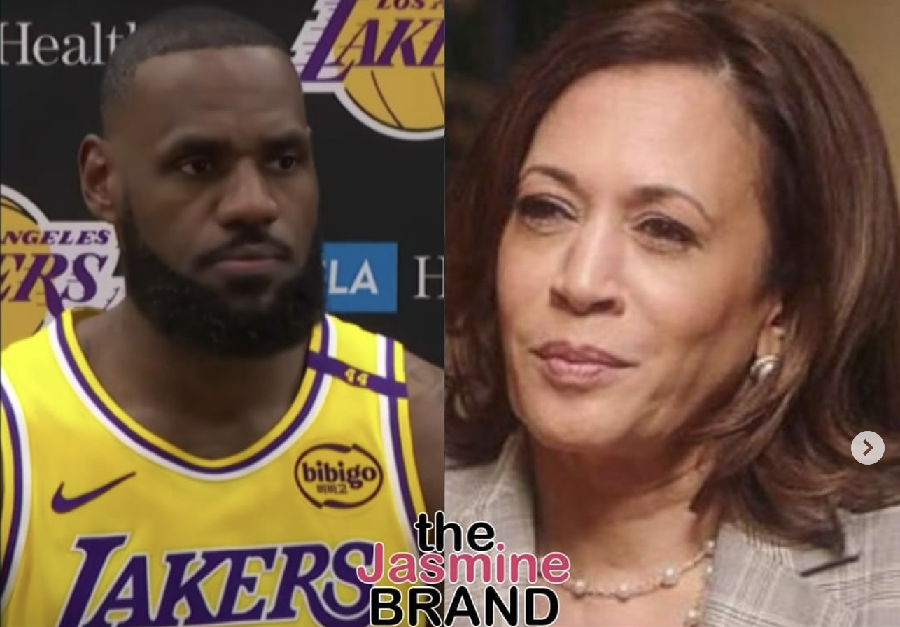 LeBron James Sparks Mixed Reactions After He Endorses Kamala Harris For ...