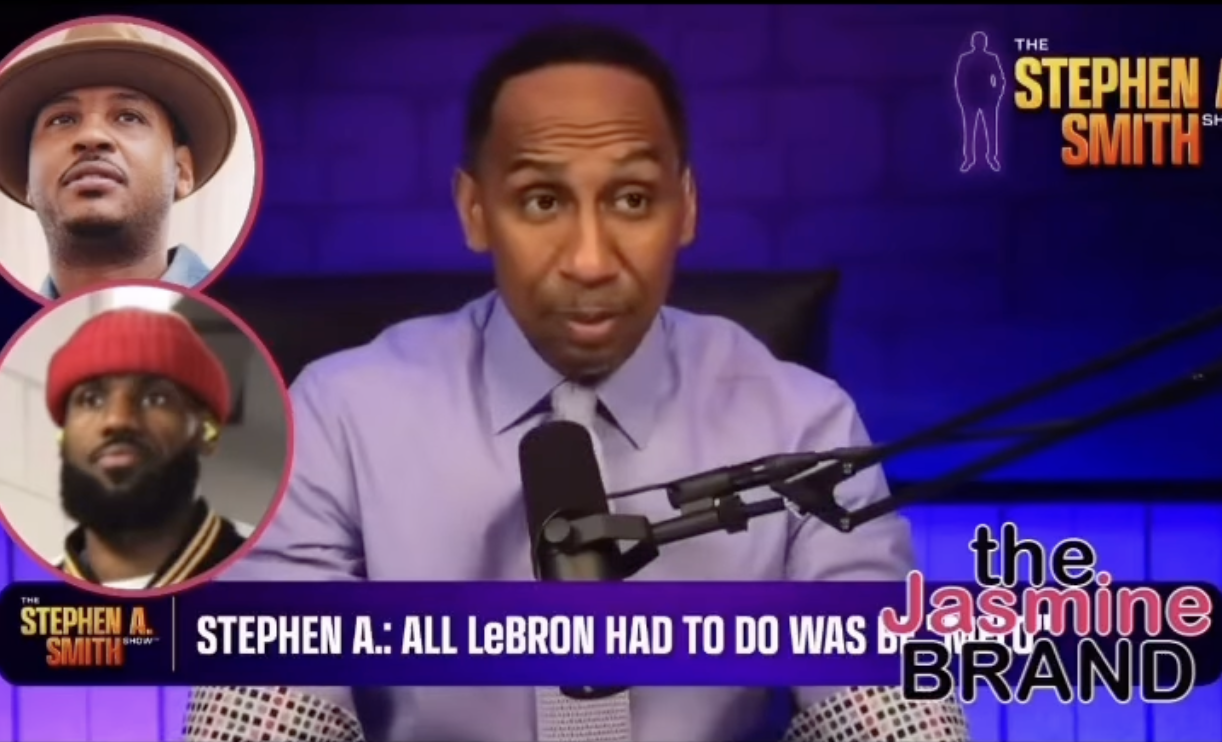 Stephen A. Smith Says LeBron James Should've Handled His Son's Career ...