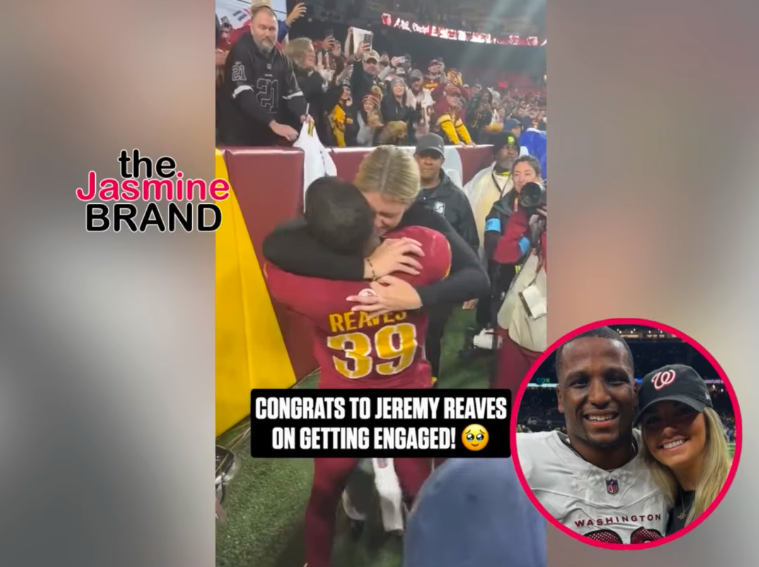 Washington Commanders Player Jeremy Reaves Surprises Girlfriend w ...
