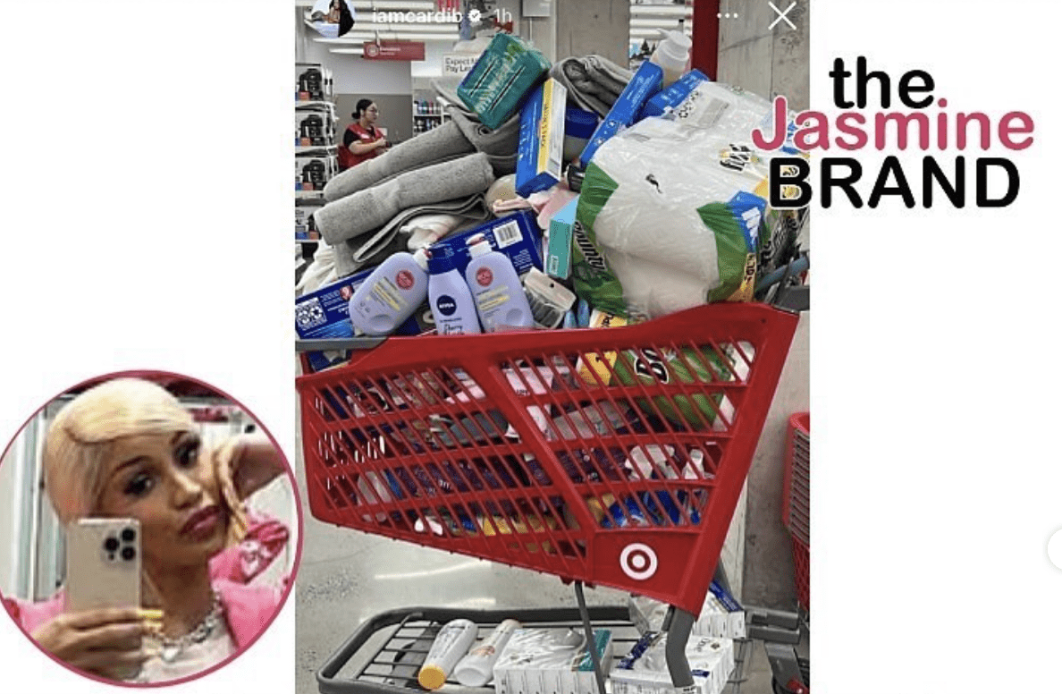Cardi B Shows Off Her Target Shopping Spree! - theJasmineBRAND