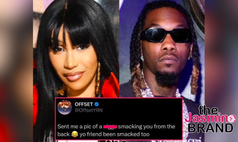 Offset Seemingly Claims He Received An Explicit Photo Of Estranged Wife Cardi B w/Another Man In ...