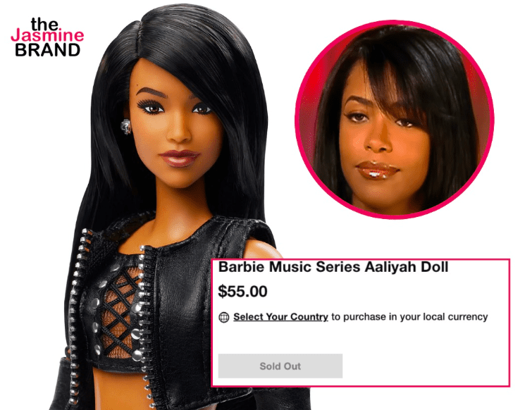 Aaliyah Barbie Doll Sells Out Within Hours - theJasmineBRAND