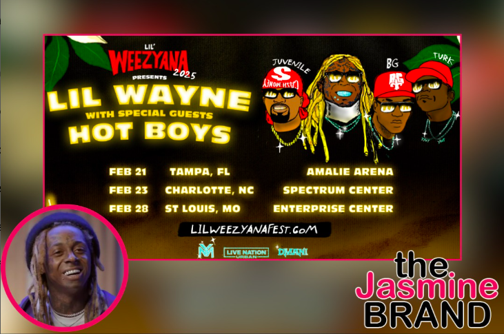Lil Wayne Announces 'Lil Weezyana' Tour w/ The Hot Boys - theJasmineBRAND