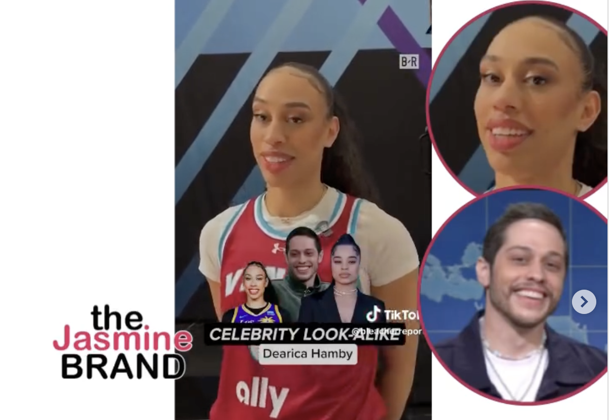 Pete Davidson Trends After WNBA Star Dearica Hamby Names Him As Her ...