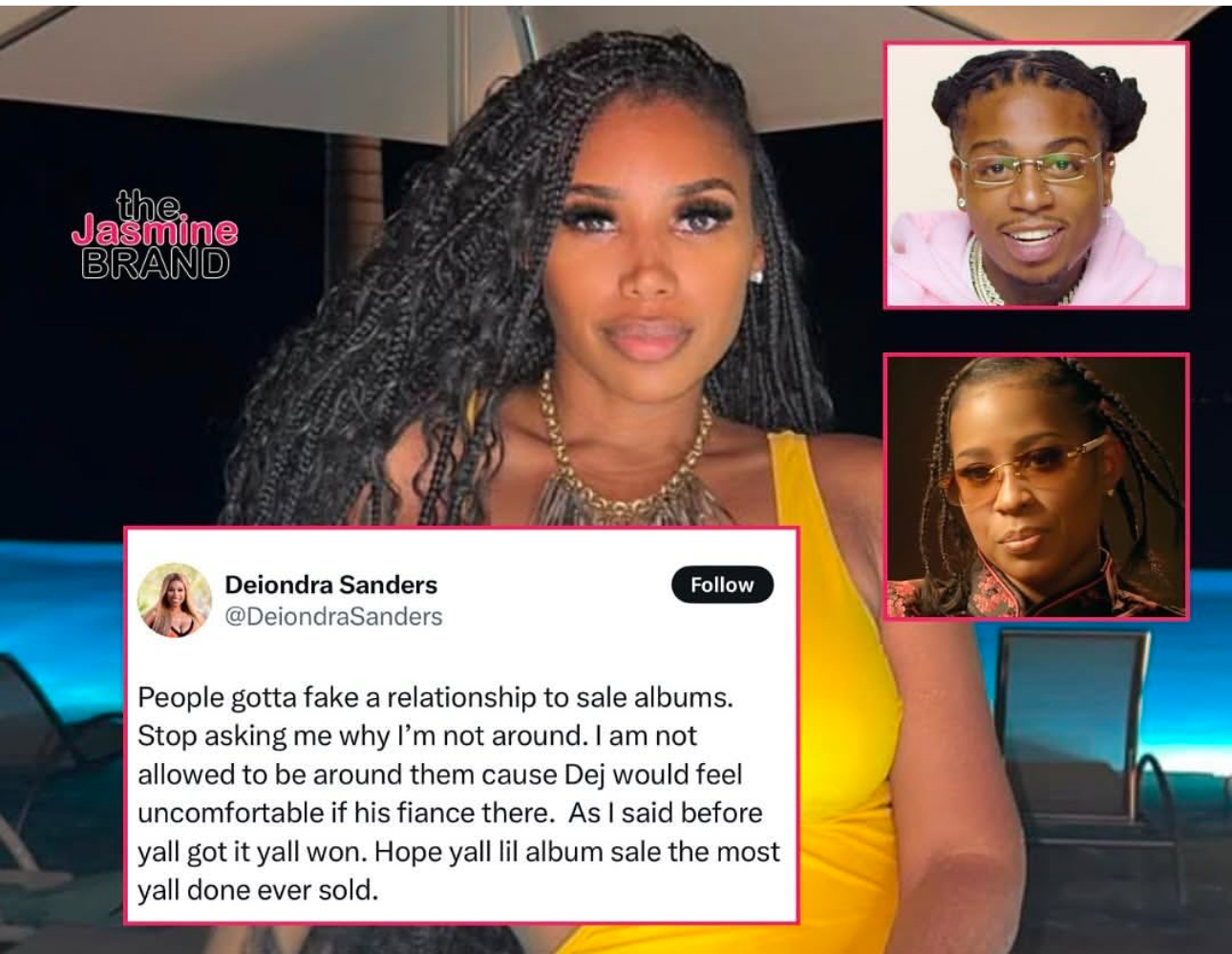 Deiondra Sanders Says She’s ‘Not Allowed To Be Around Her Fiancé ...