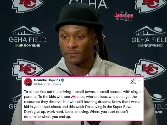 Kansas City Chiefs Star DeAndre Hopkins Shares Inspiring Message Ahead Of Super Bowl LIX ...