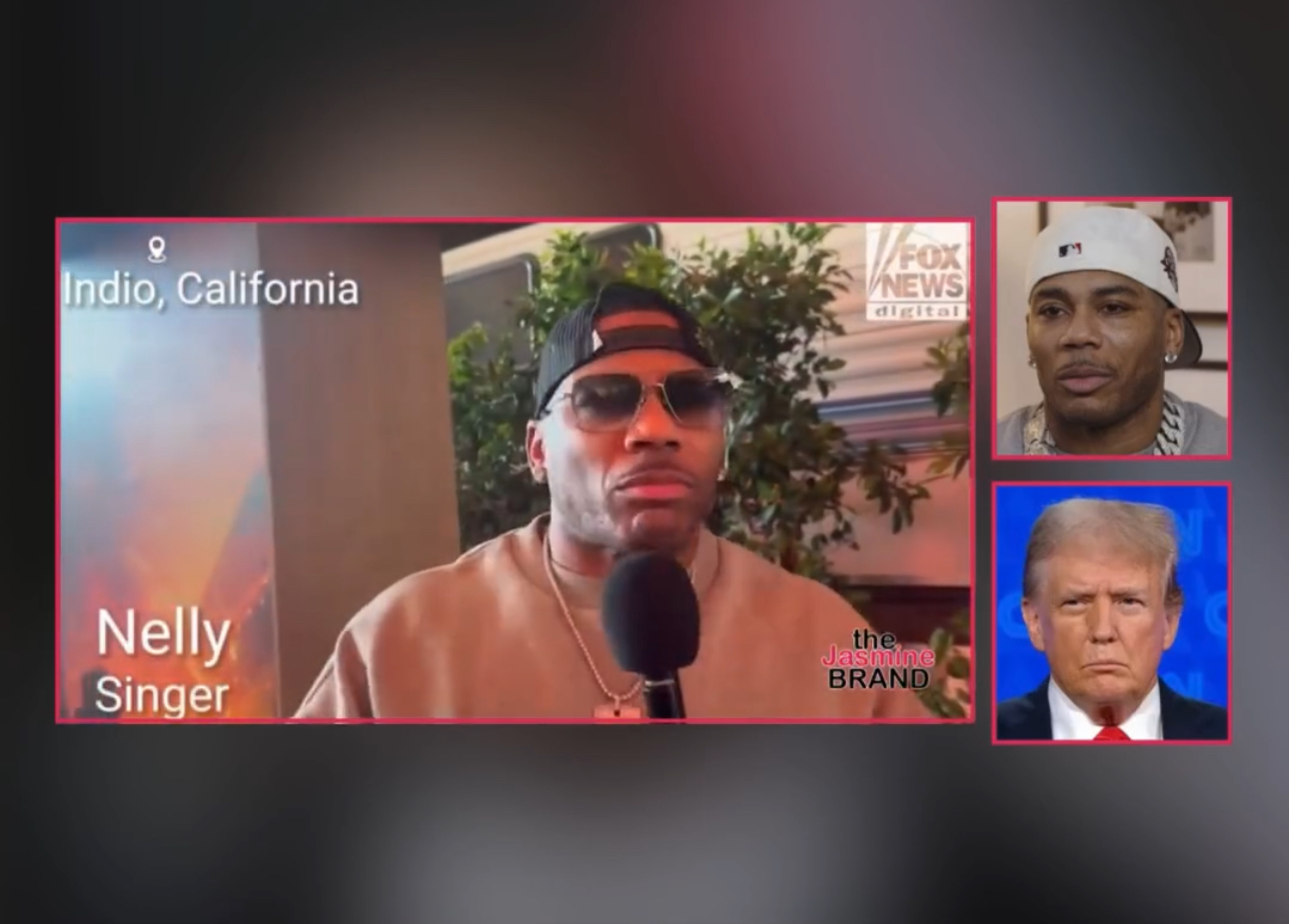 Nelly Calls For Positivity After Trump’s 1st 100 Days In Office: ‘I’m A ...