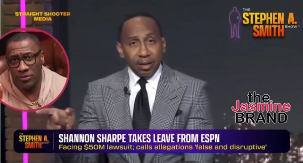 Stephen A. Smith Defends Shannon Sharpe Amid A$$ault Lawsuit, But Admits Evidence In The Case Is ...
