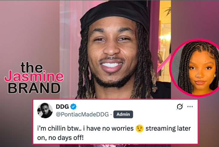 DDG Seemingly Unbothered Amid Ex-Girlfriend Halle Bailey's Abuse ...