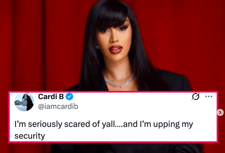 Cardi B Says She's 'Upping' Security After Fans Launch Petition ...