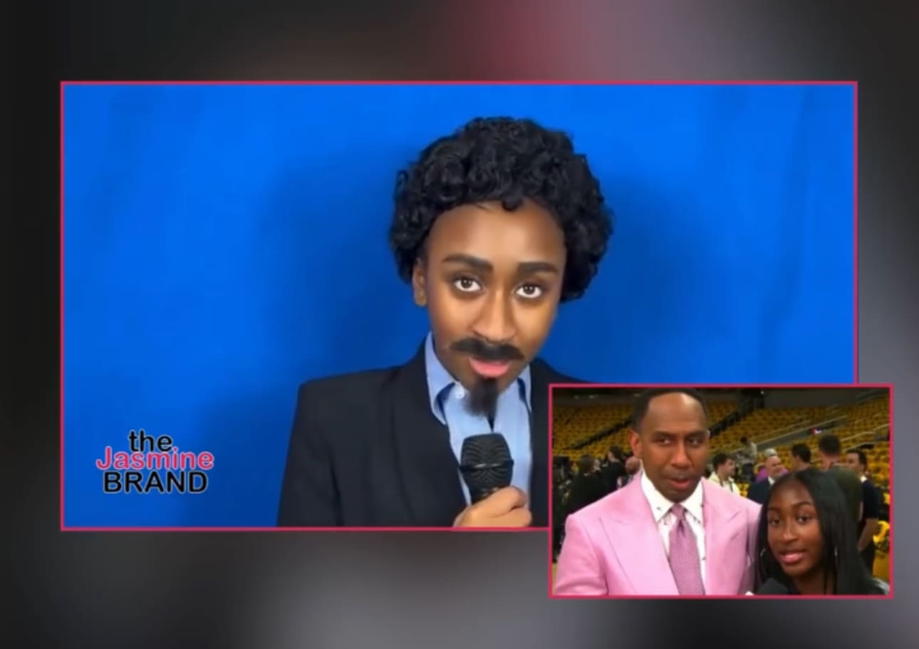 Stephen A. Smith’s Daughter Samantha Impersonates Him In Hilarious ...
