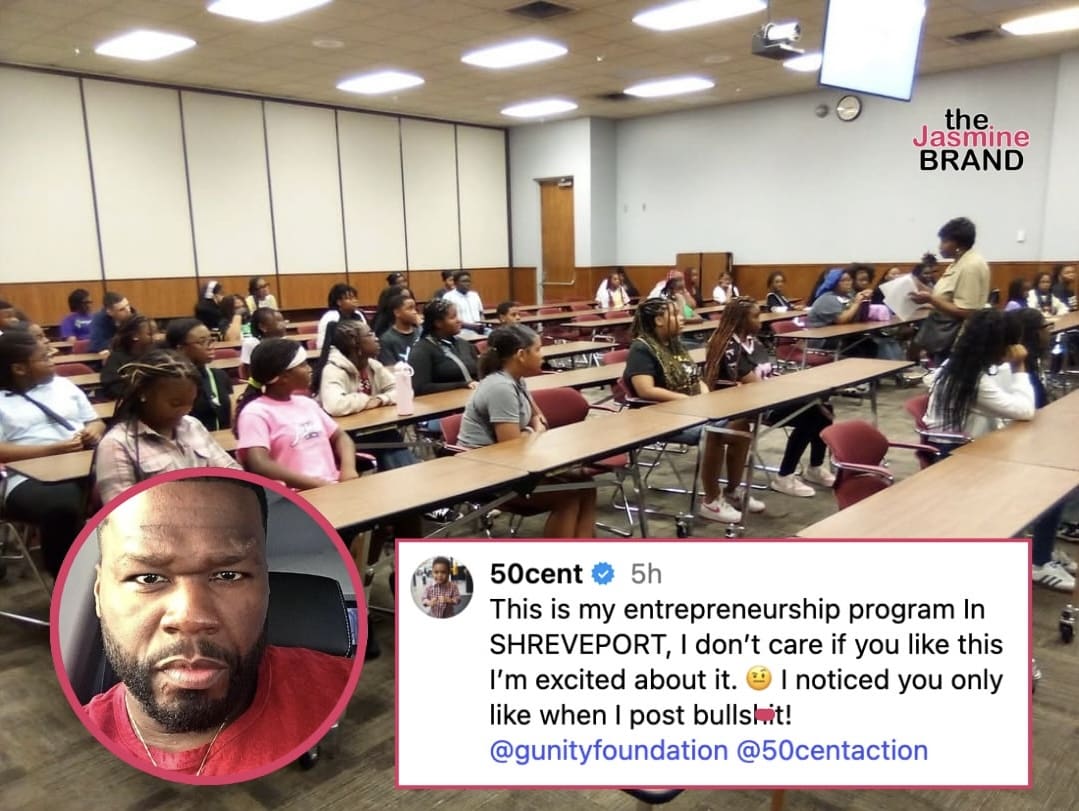 50 Cent Highlights His Youth Entrepreneur Program In Shreveport, Calls ...