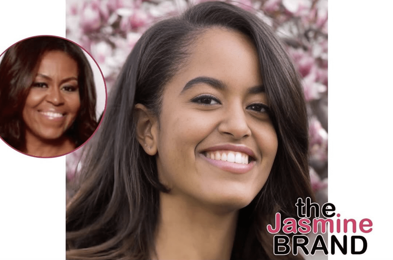 Michelle Obama Says Daughter Malia Dropped Her Last Name To Forge Her ...