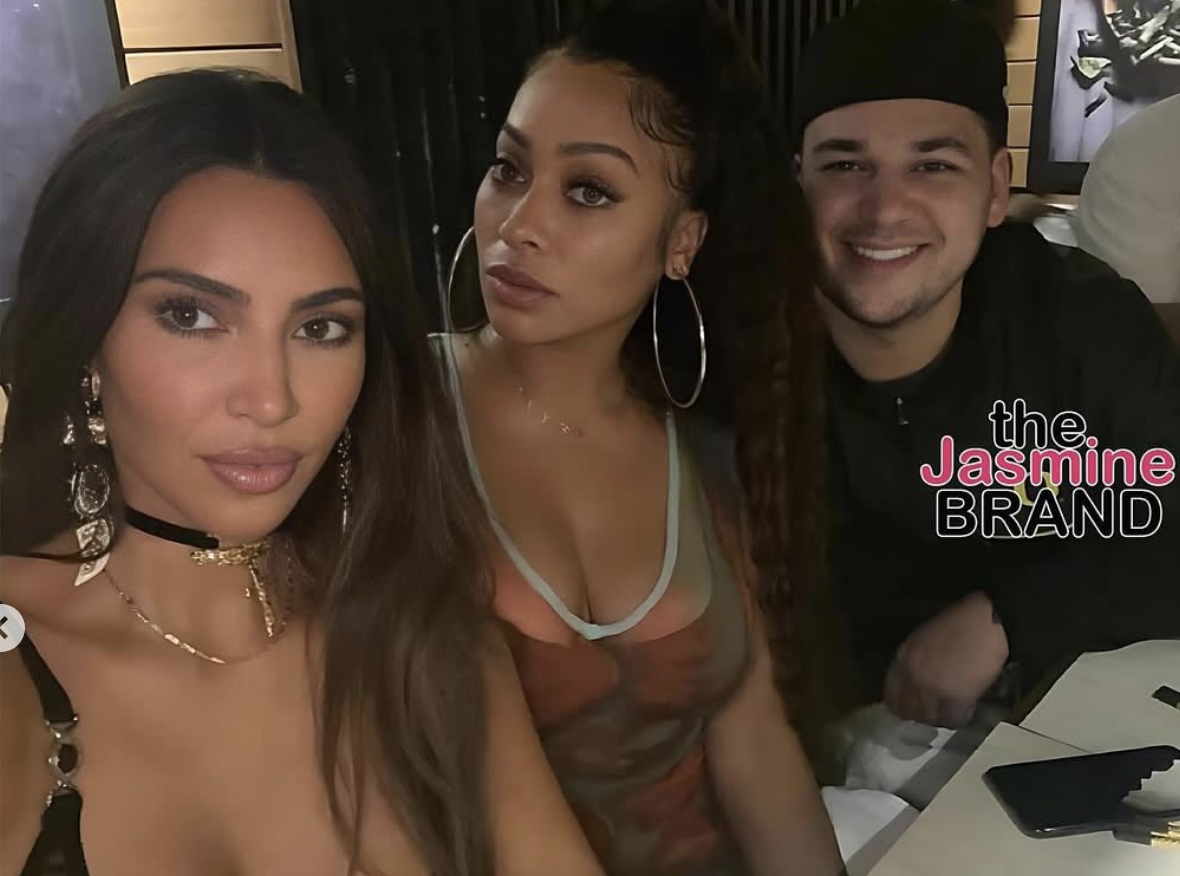 Rob Kardashian Makes Rare Instagram Cameo In Kim Kardashian's Birthday Tribute To La La Anthony ...
