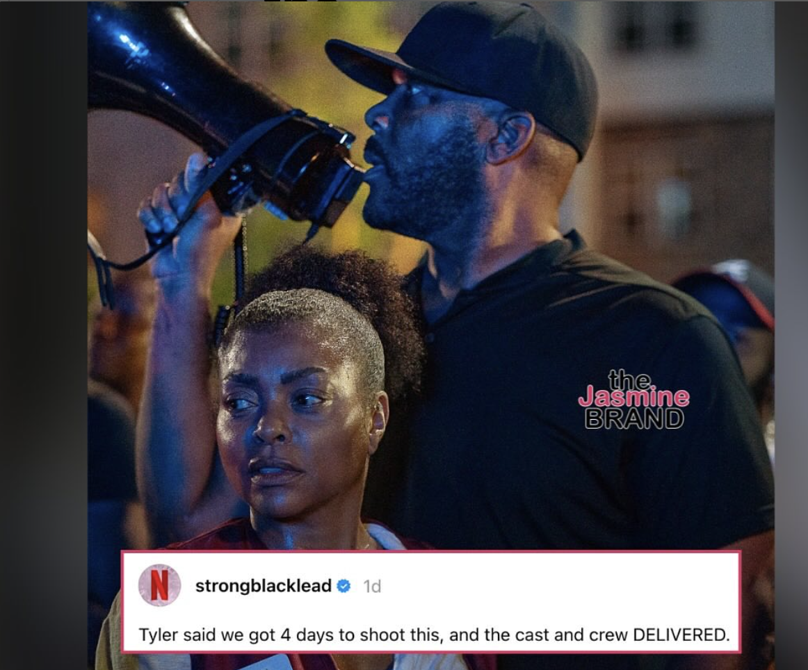 Tyler Perry's New Thriller 'Straw' Was Shot In Just 4 Days ...