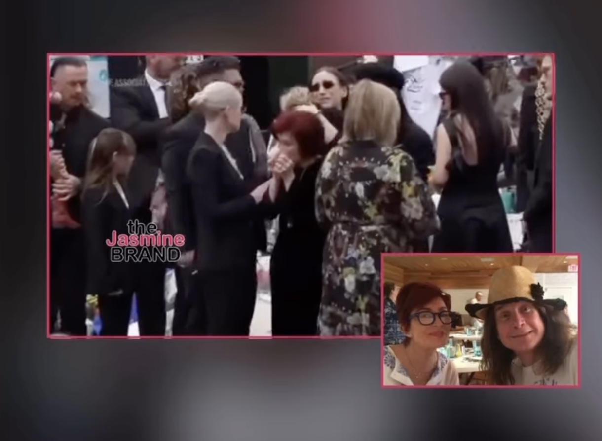 Sharon Osbourne Gets Emotional During Ozzy Osbourne's Funeral ...