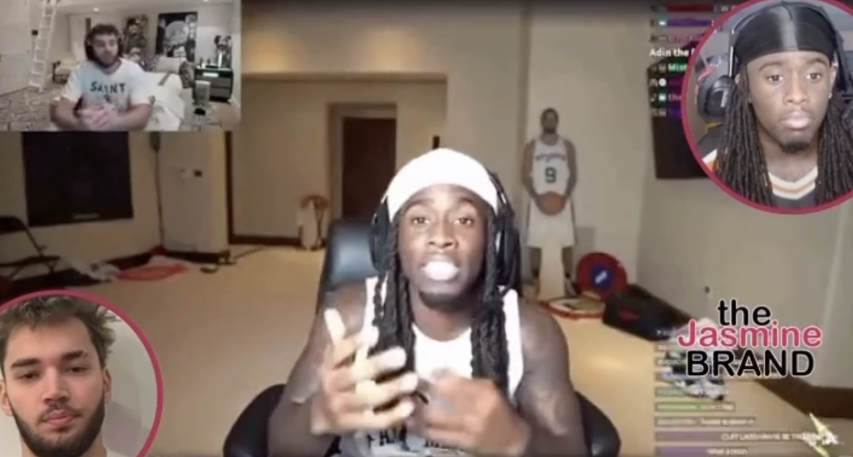 Adin Ross Says Watermelon & Gorilla Comments Aimed At Kai Cenat During His Livestream Weren't ...
