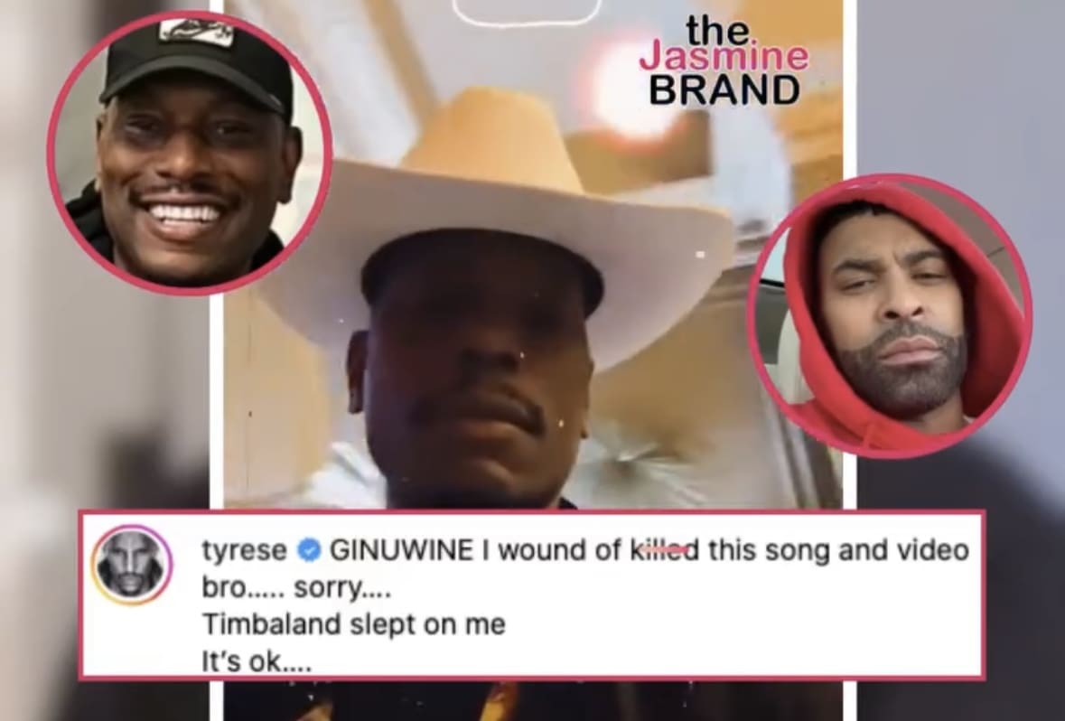 Tyrese Says He Would've K!lled' Ginuwine's 'Pony' Song: I’m Coming for ...