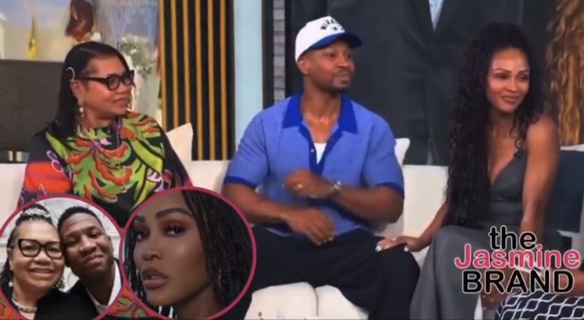 Jonathan Majors' Mom Says She Counseled Him & Meagan Good Before Officiating Their Marriage: 'It ...